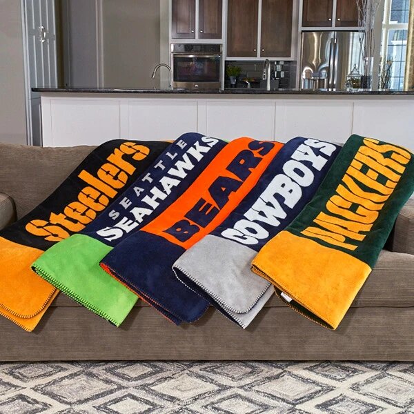 Luxury NFL Throw Blankets