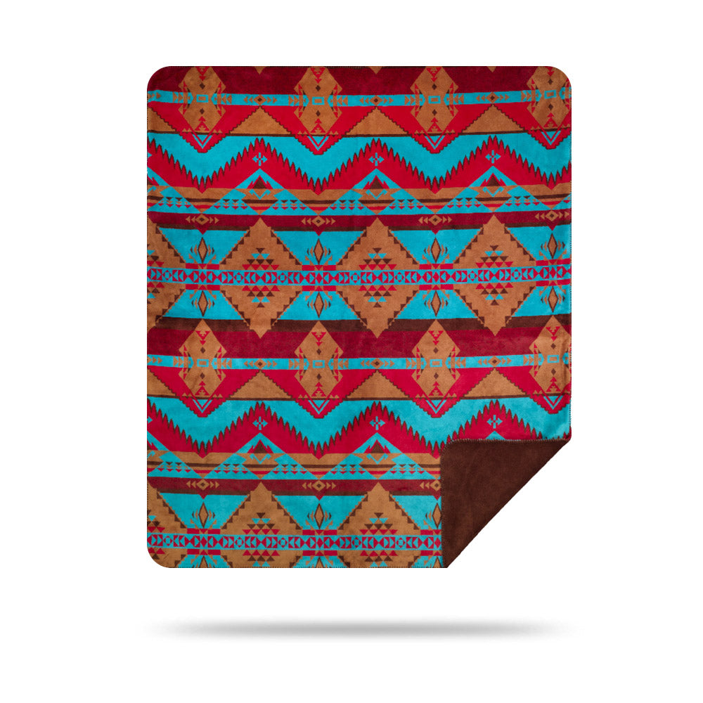 Native Trails Sable Throw - Denali Home: Native-inspired Comfort