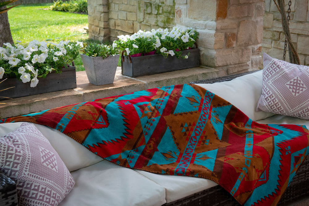 Native Trails Sable Throw - Denali Home: Native-inspired Comfort