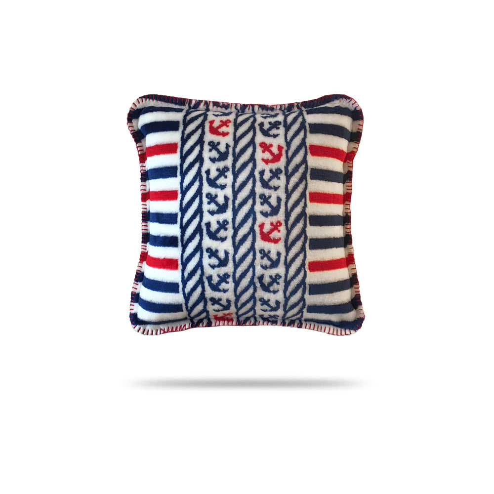 Captain's Stripes Throw Pillow | Denali Home Collection